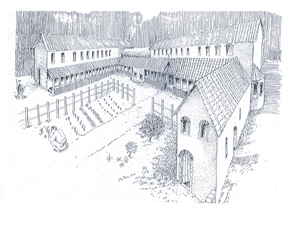 Roman Villa Drawings