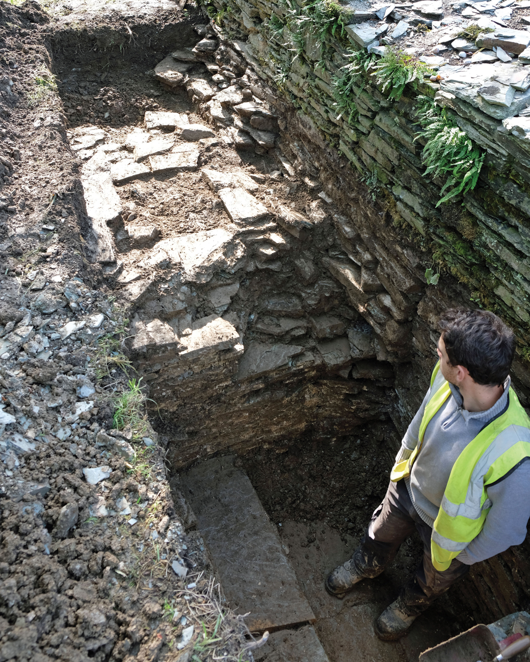 Medieval structure found at Buckland Abbey - Current Archaeology